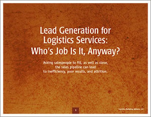 Is Logistics Art?